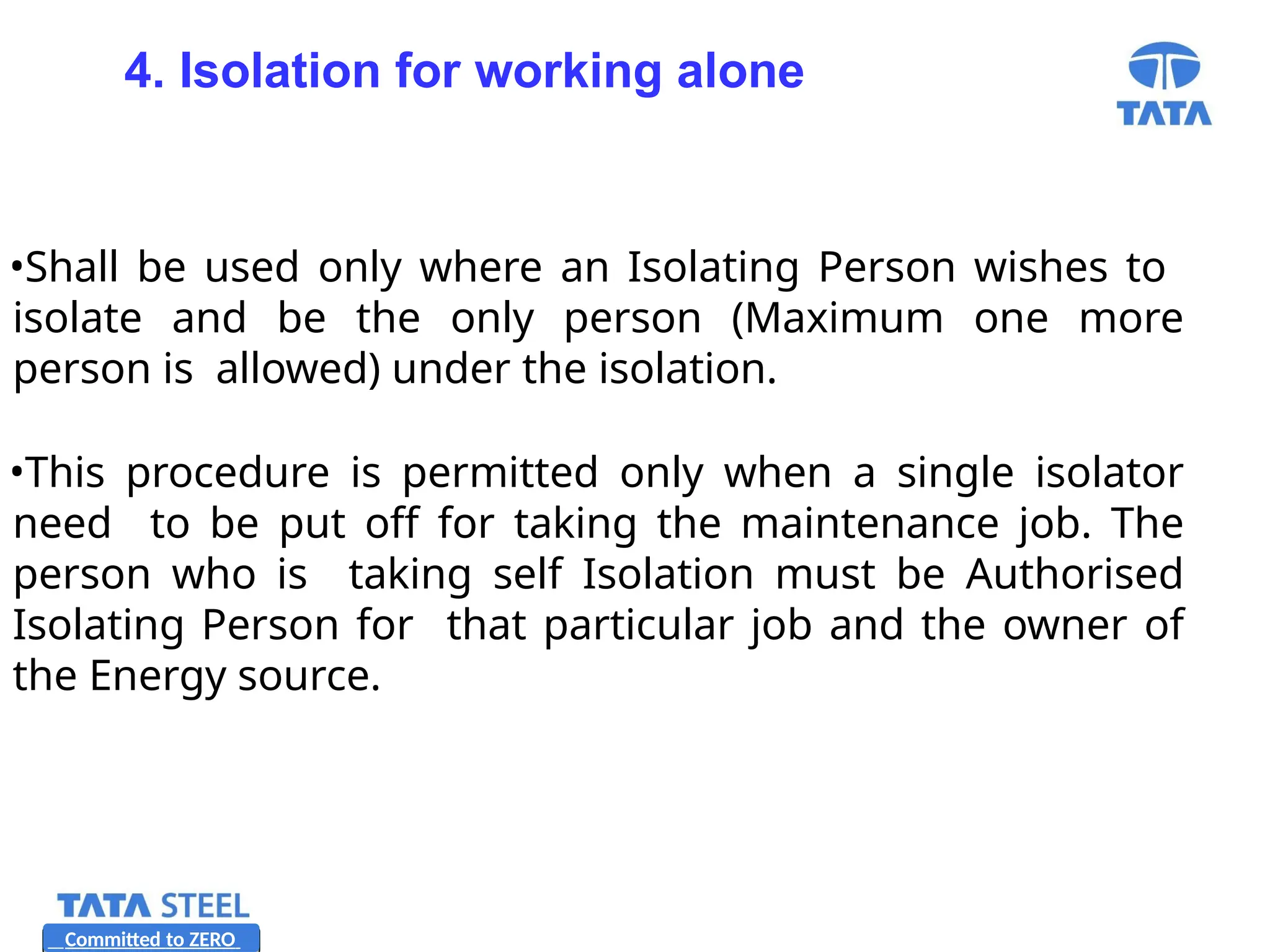 Training PPT For Safety Standard On Positive Isolation.pptx