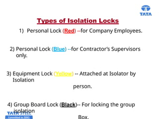 Training PPT For Safety Standard On Positive Isolation.pptx