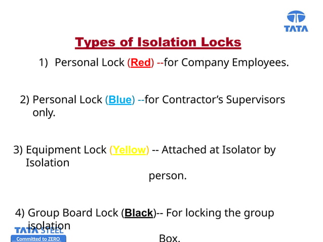 Training PPT For Safety Standard On Positive Isolation.pptx