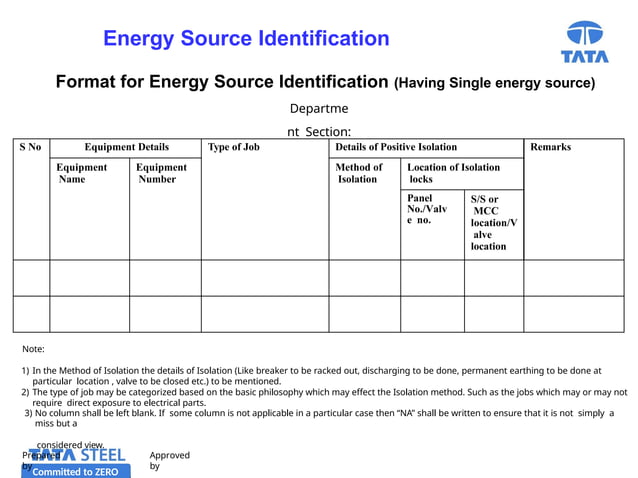 Training PPT For Safety Standard On Positive Isolation.pptx
