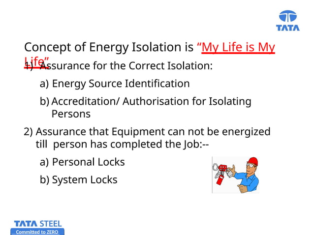 Training PPT For Safety Standard On Positive Isolation.pptx