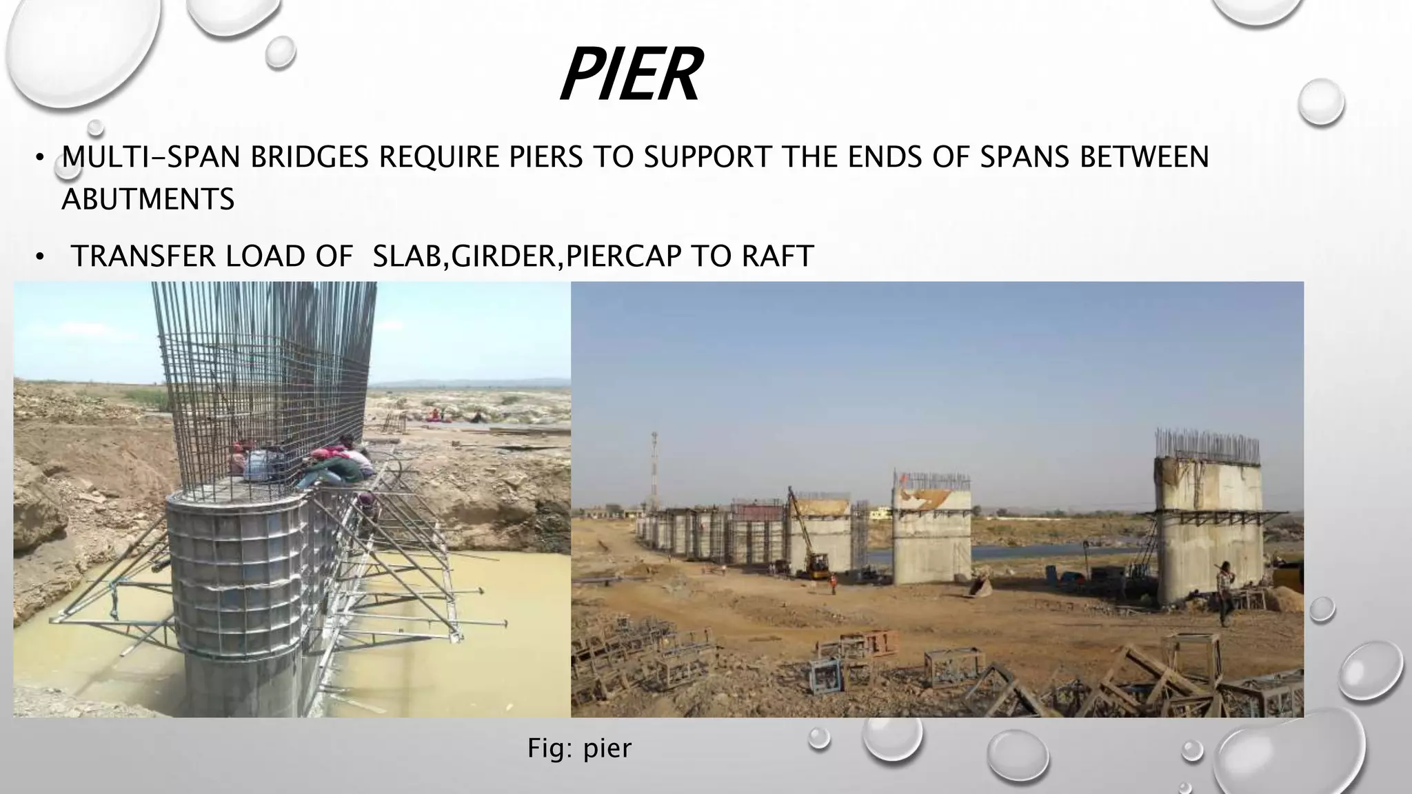 HIGH FLOOD LEVEL BRIDGE CONSTRUCTION | PPTX