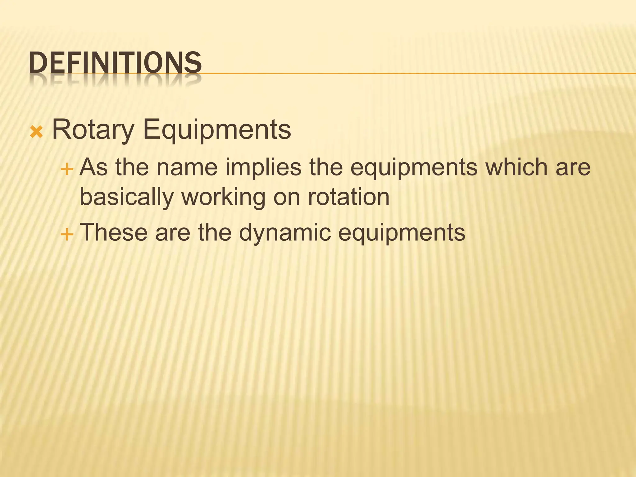 Training ppts on rotating equipments best practices | PPTX