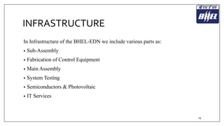 BHEL Training Presentation | PPTX