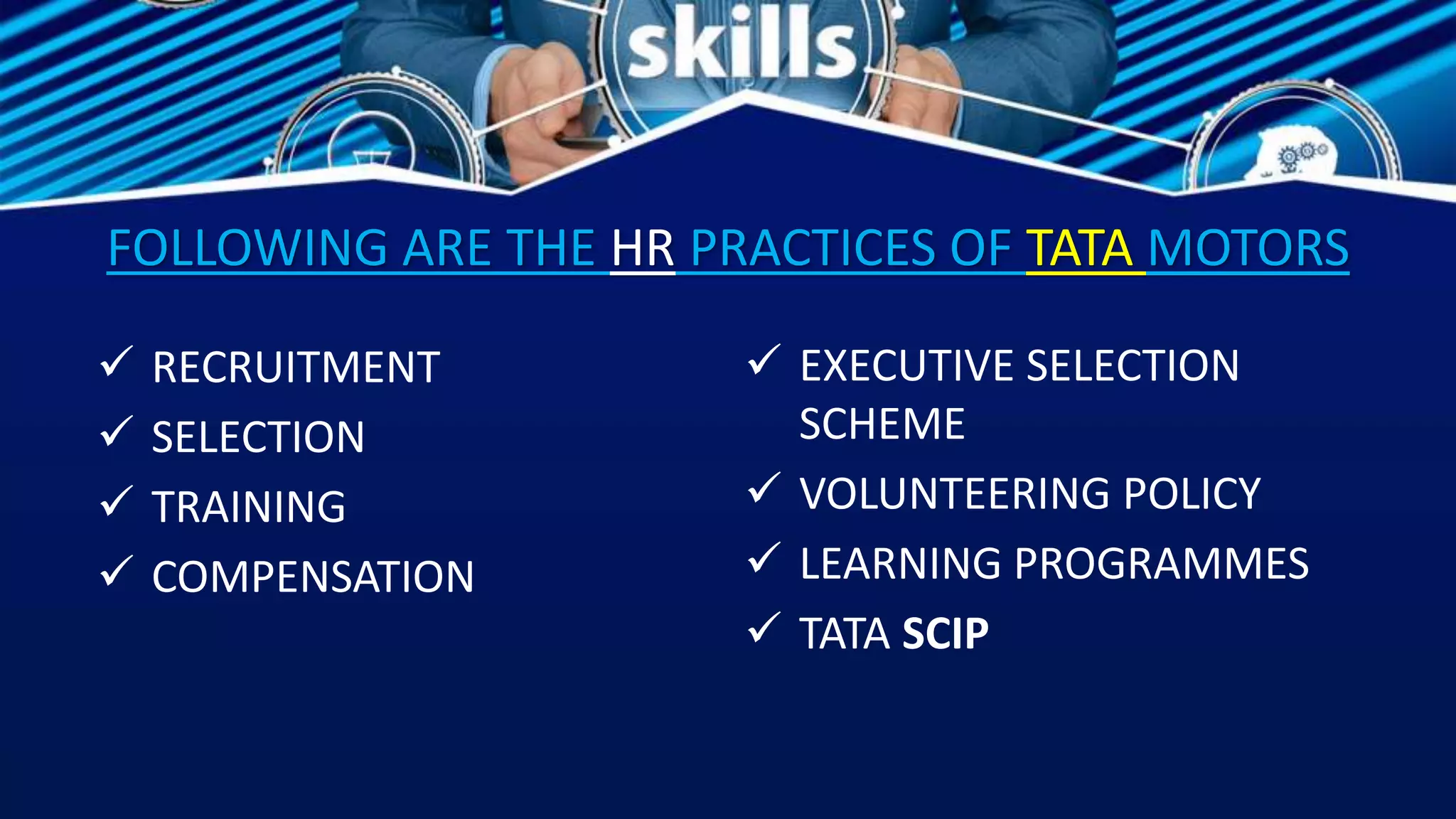 Training practices and policies of tata group | PPTX