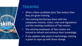 Training practices and policies of tata group | PPTX
