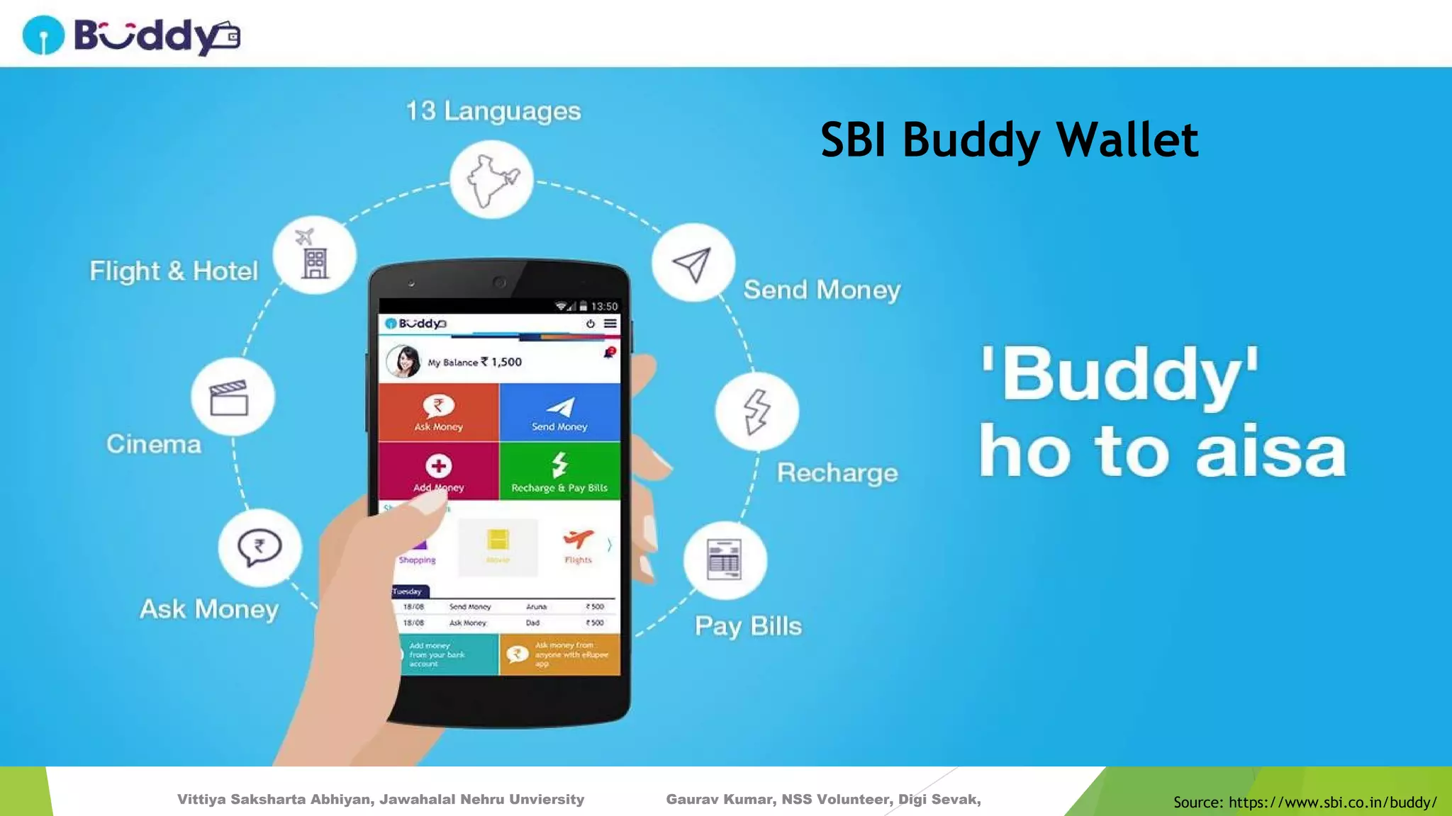 Training presentation on How to use BHIM SBI Pay UPI, SBI Buddy/Paytm ...