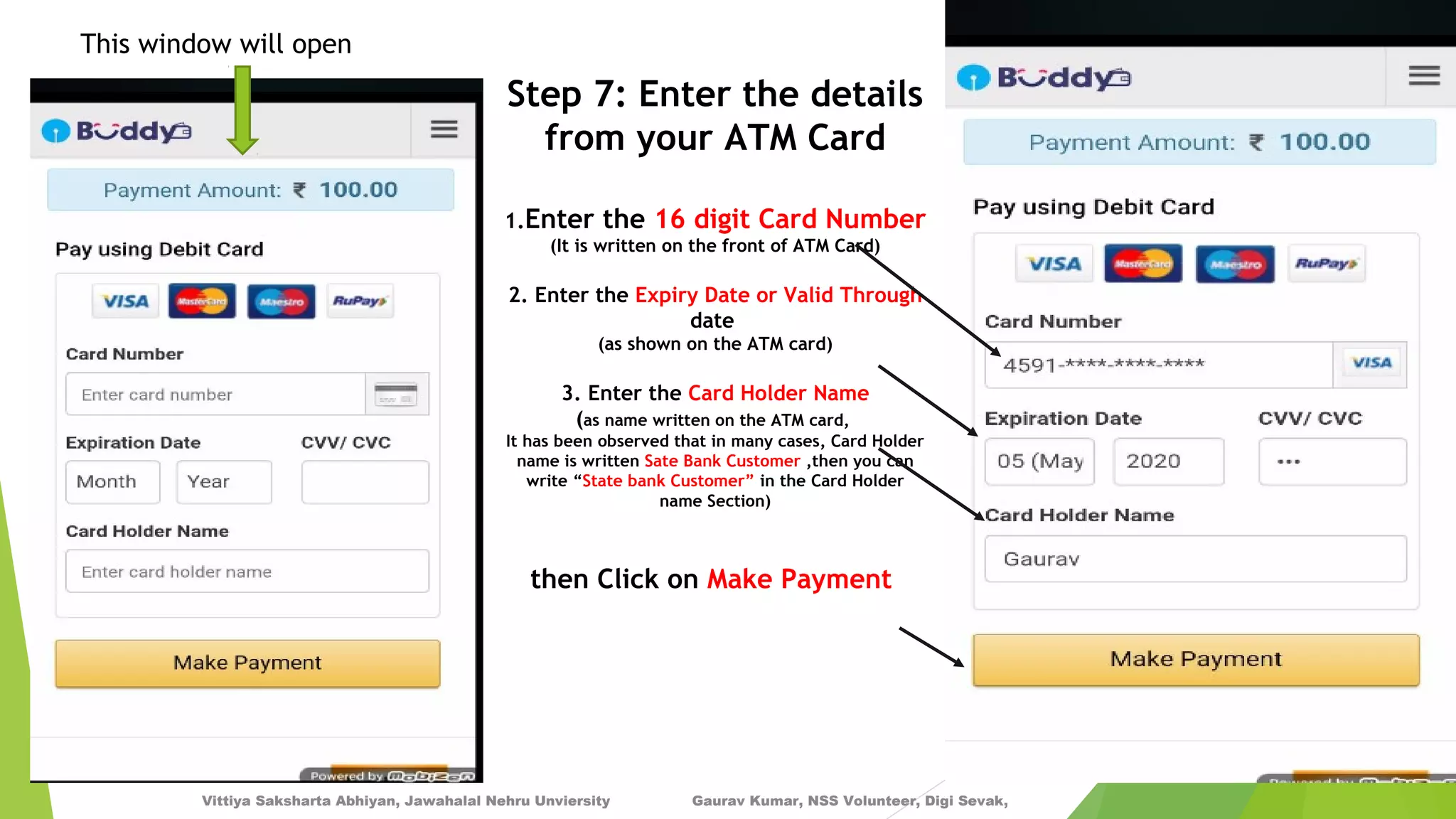 Training presentation on How to use BHIM SBI Pay UPI, SBI Buddy/Paytm ...