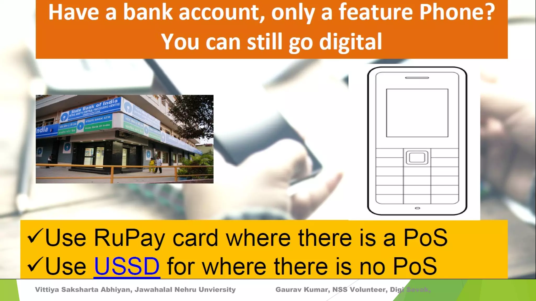 Training presentation on How to use BHIM SBI Pay UPI, SBI Buddy/Paytm ...