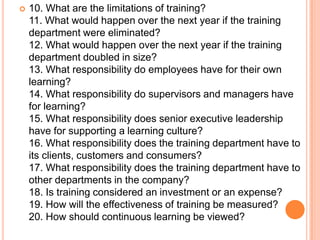 Training presentation | PPTX