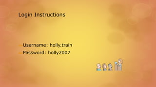 Training presentation | PPT