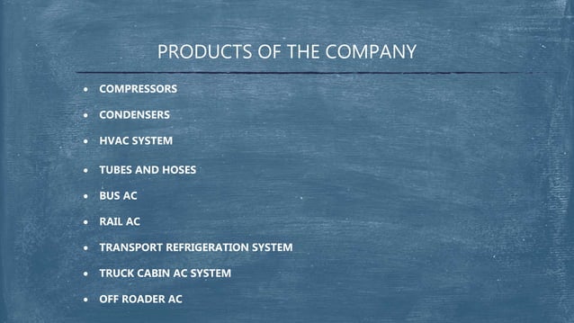 subros Auto Airconditioning | PPTX