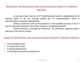 Electronics in car, hybrid car and electric vehicle | PPTX | Green ...