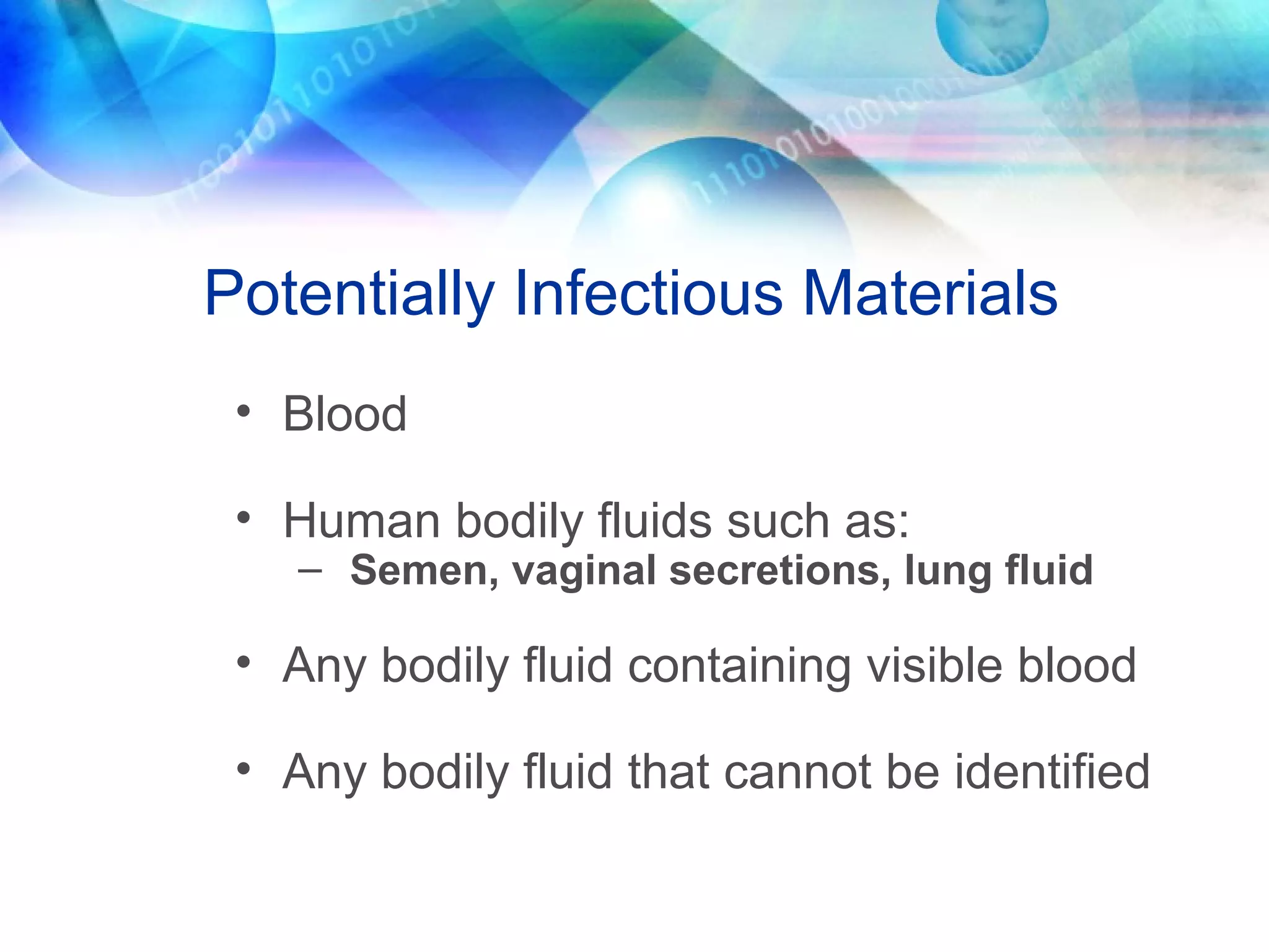 Training presentation bloodborne pathogens | PPT