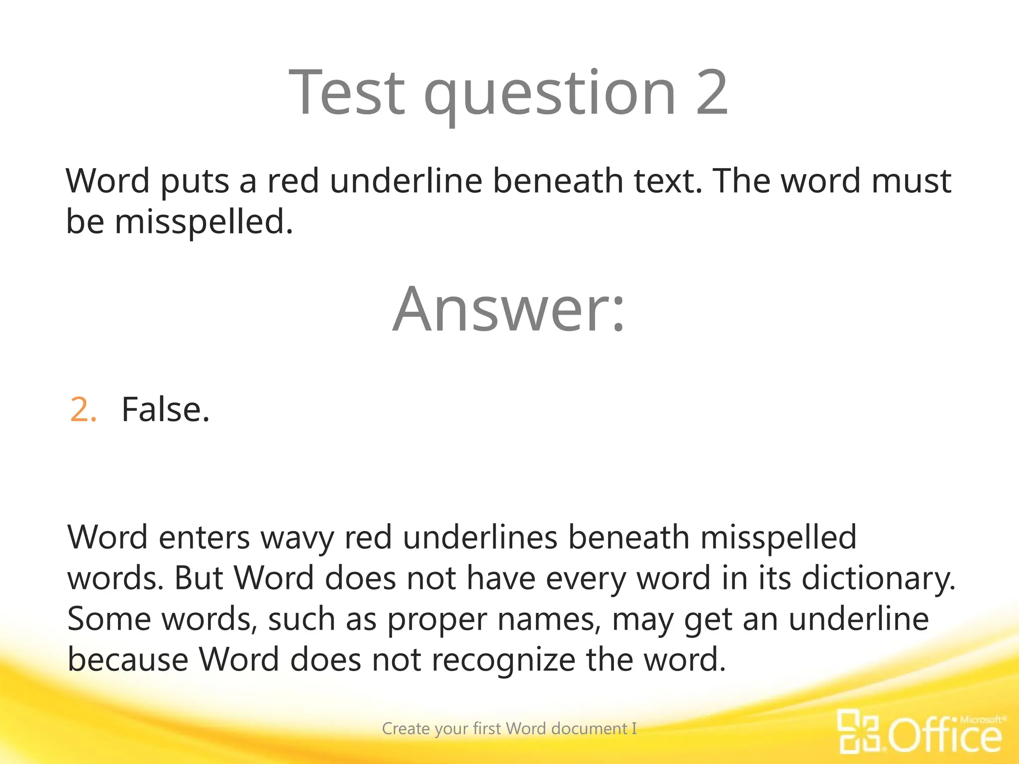 training presentation - create your first word document i.pptx