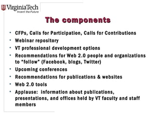 Unveiling of a Professional Development Portal at University Libraries ...