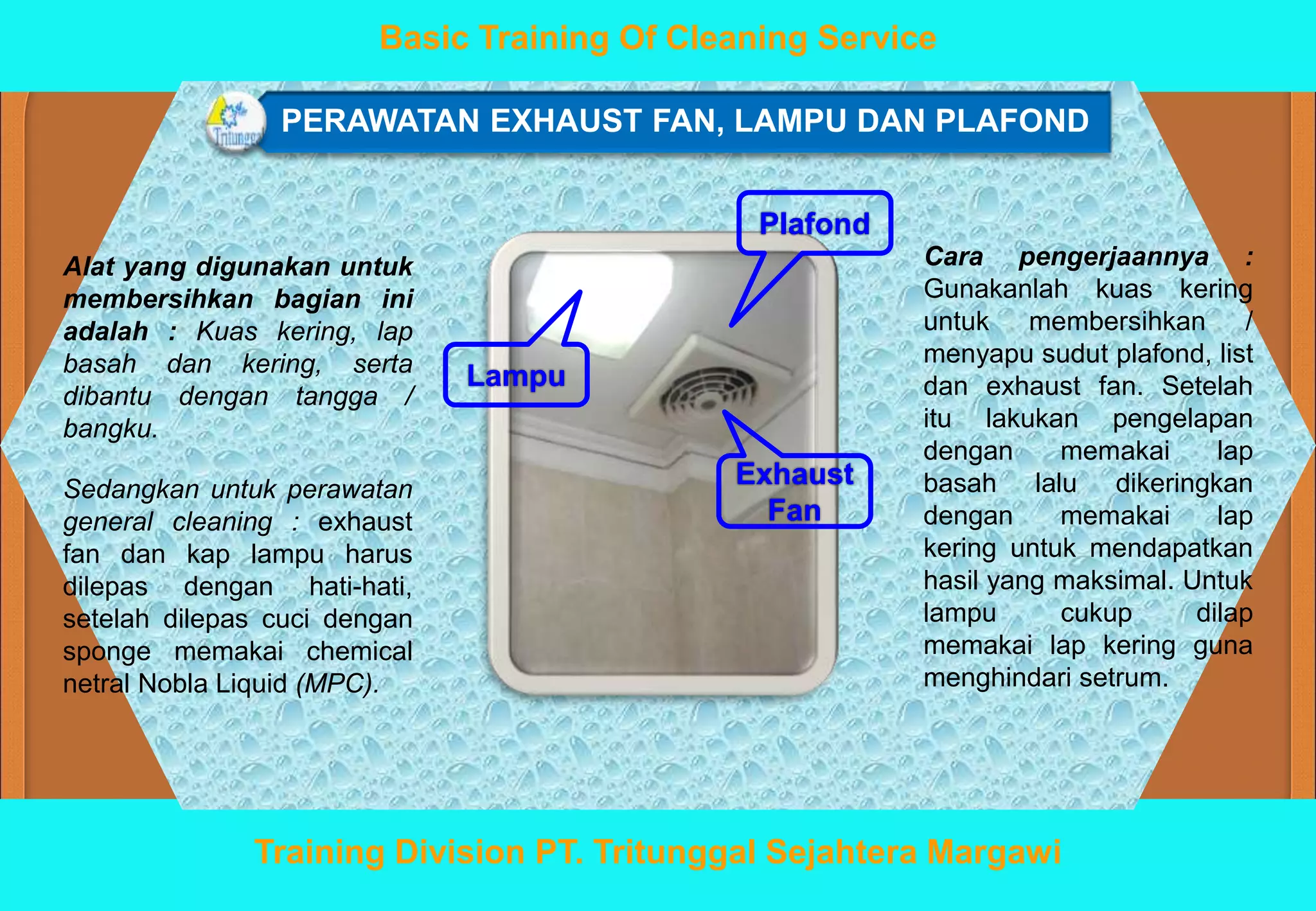 TRAINING PRESENTATION CLEANING SERVICE 1.ppt