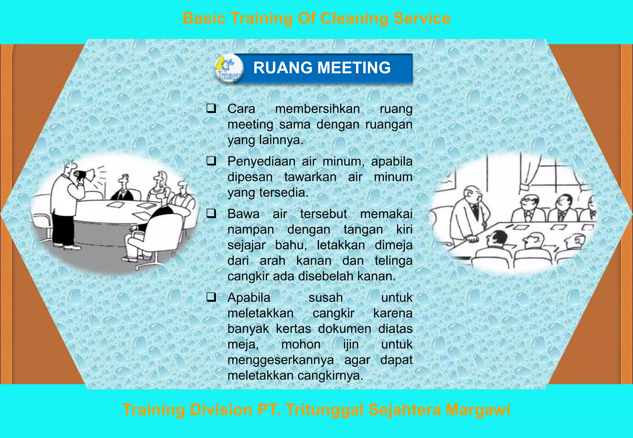 TRAINING PRESENTATION CLEANING SERVICE 1.ppt