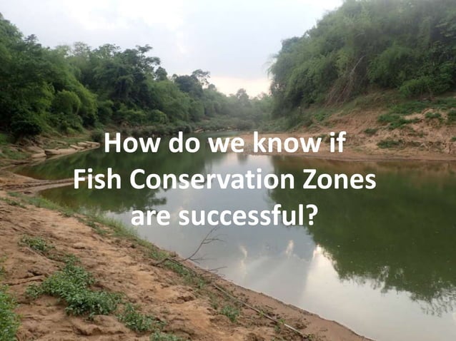 Training presentation for fish conservation zone assessment guidebook ...