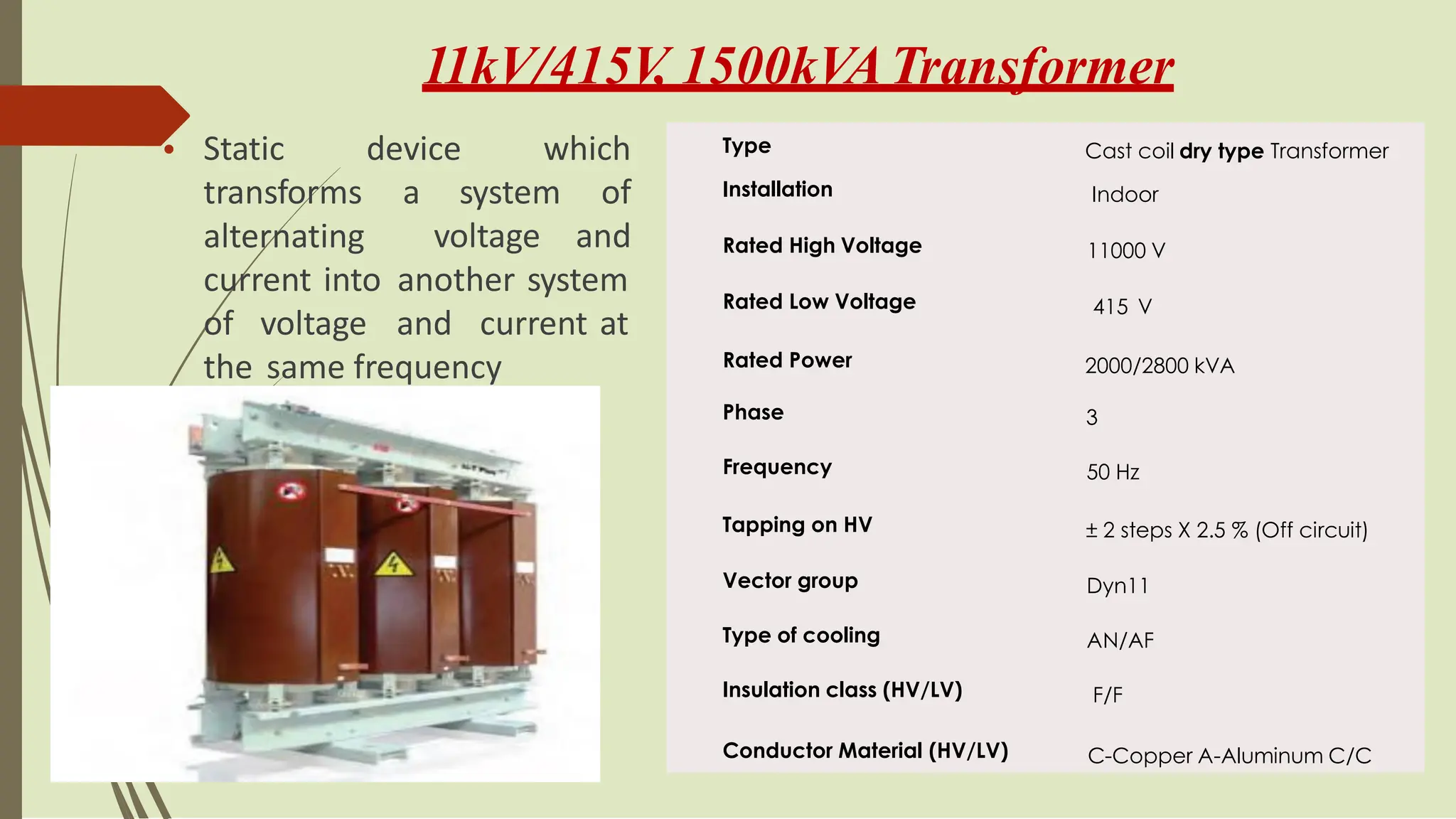 Training presentation On 11kV_electrical system SLT .pdf