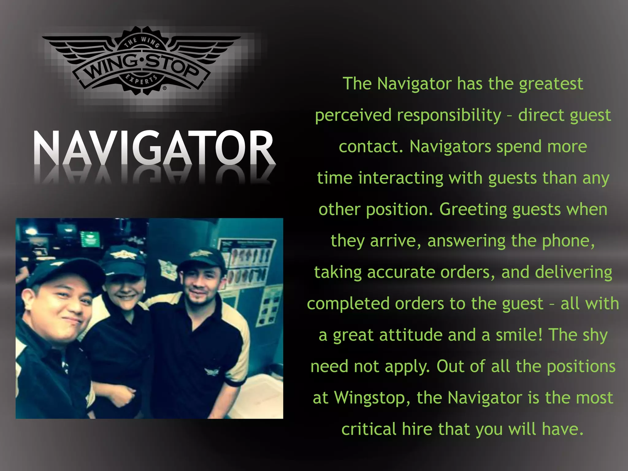 Training Wingstop | PPTX