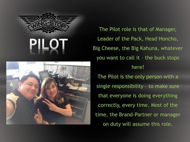 Training Wingstop | PPTX | Cooking | Food & Drink