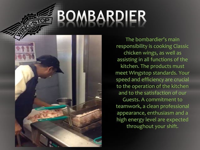 Training Wingstop | PPTX | Cooking | Food & Drink