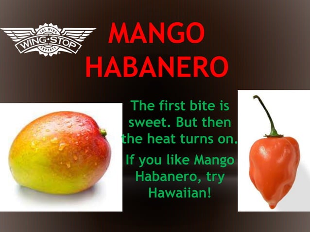 Training Wingstop | PPTX | Cooking | Food & Drink