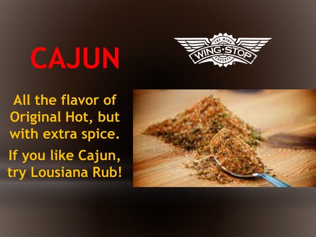 Training Wingstop | PPTX | Cooking | Food & Drink