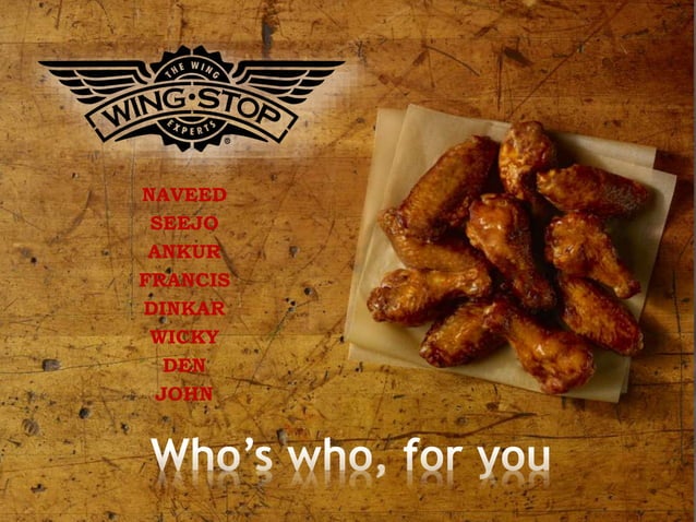 Training Wingstop | PPTX | Cooking | Food & Drink
