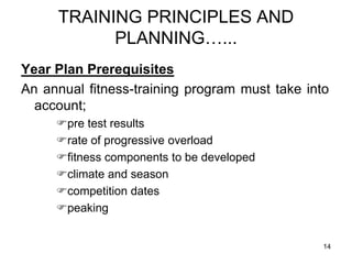 TRAINING PRINCIPLES AND PLANNING powerpoint.ppt