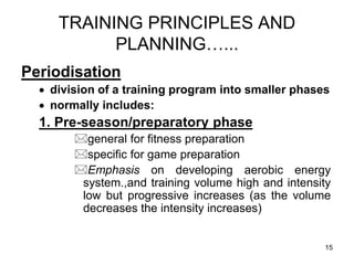 TRAINING PRINCIPLES AND PLANNING powerpoint.ppt