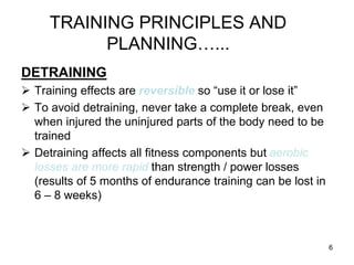 TRAINING PRINCIPLES AND PLANNING powerpoint.ppt