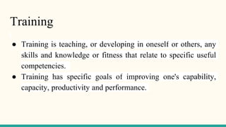 Training process | PPTX