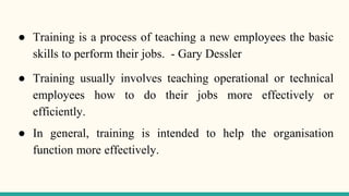 Training process | PPTX