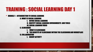Training: Professional Learning | PPT