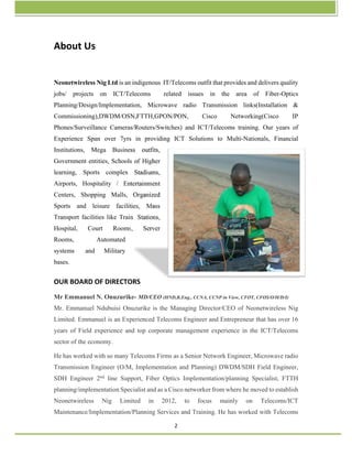 pure practical Telecoms/ICT training in Nigeria | PDF