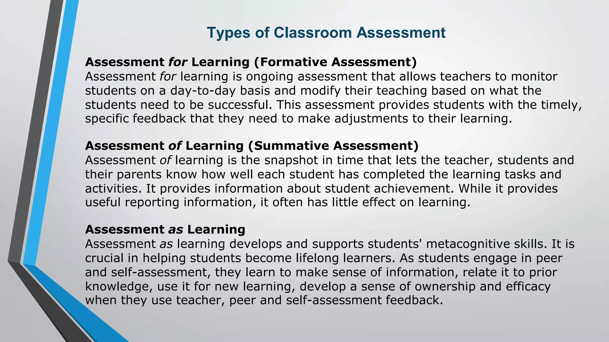 Training program - assessment in education (PYP) | PPTX