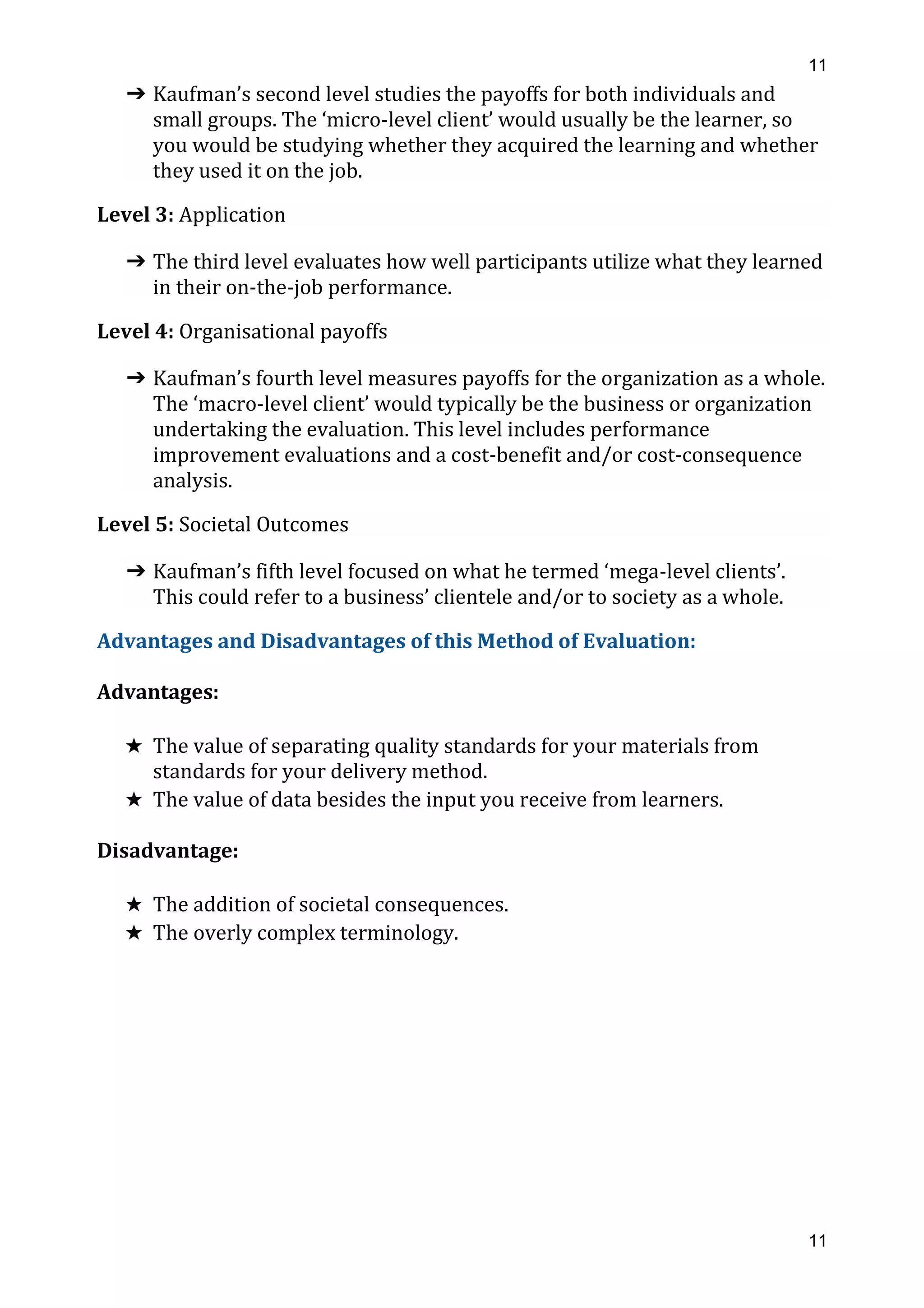 Training program effectiveness a measuring instrument (1) | PDF