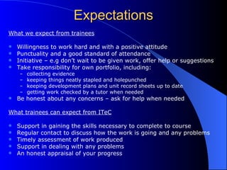 ITeC Training Introduction | PPT