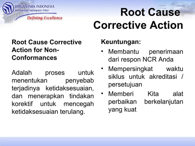 Training rcca nadcap style - juli 2019 | PPT