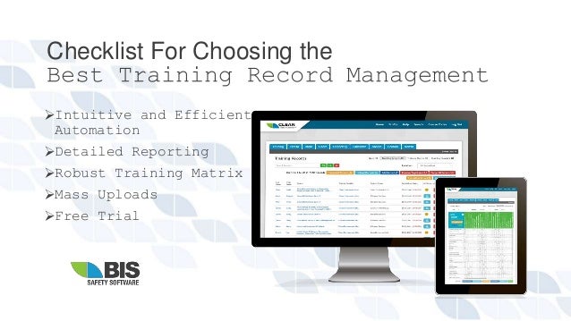 Training record management system | PPTX