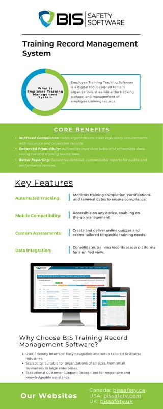 BIS - Training Record Management System | PDF