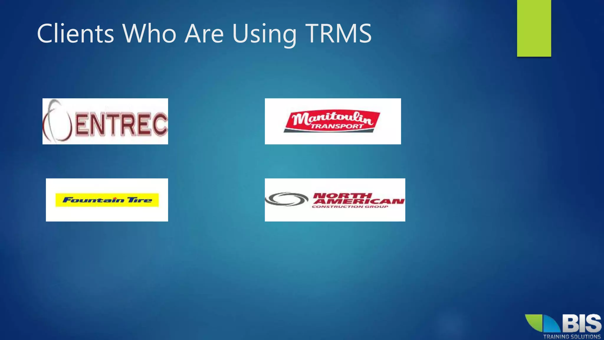 Training Record Management System (TRMS) | PPTX