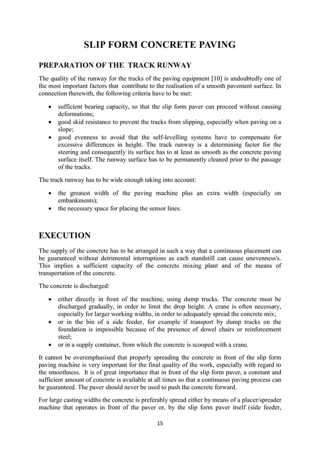 PROJECT REPORT ON ROAD CONSTRUCTION | PDF | Civil Engineering Industry ...
