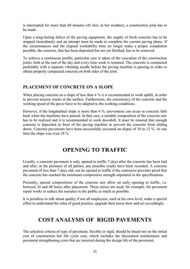 PROJECT REPORT ON ROAD CONSTRUCTION | PDF | Civil Engineering Industry ...