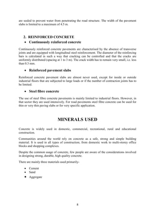 PROJECT REPORT ON ROAD CONSTRUCTION | PDF