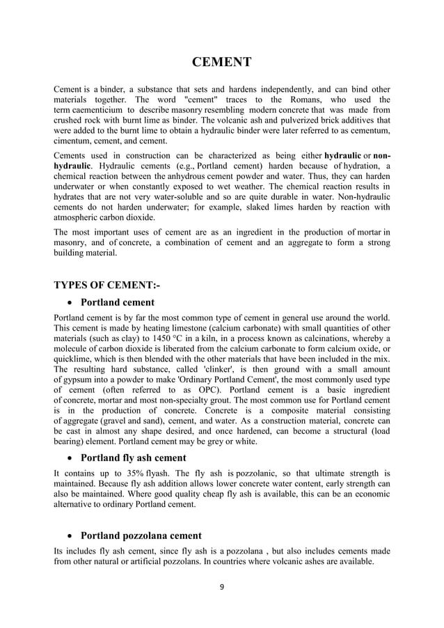 PROJECT REPORT ON ROAD CONSTRUCTION | PDF | Civil Engineering Industry | Industries