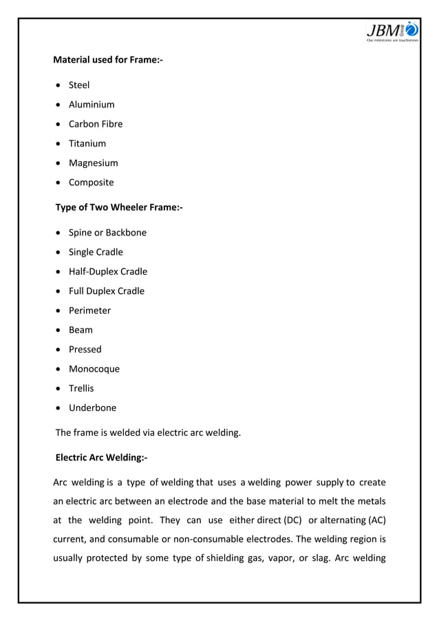 Summer Internship Report at Neel Metal Products Limited, Manesar