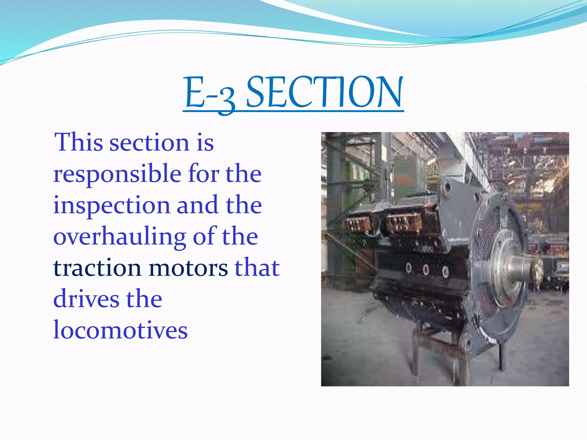 Training report of Electric Loco Shed | PPTX